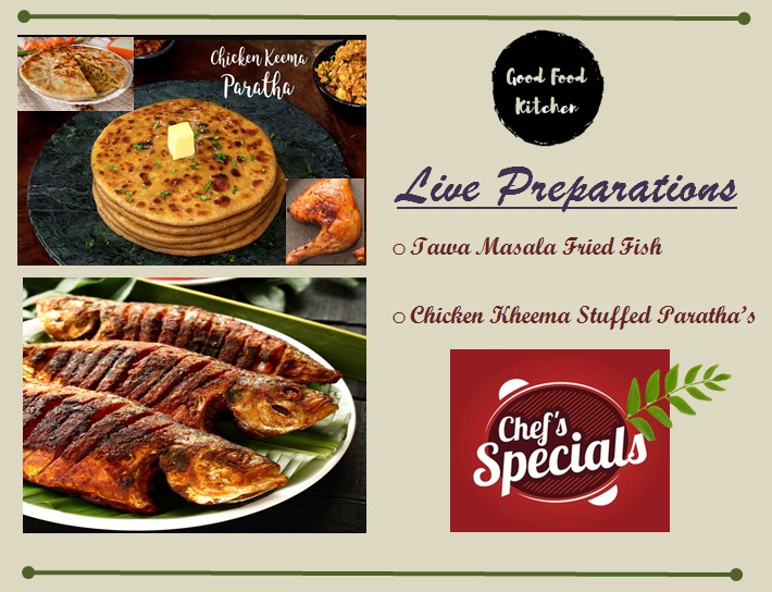 Live Food Counter | Guesture | Coliving in Electronic City Bangalore